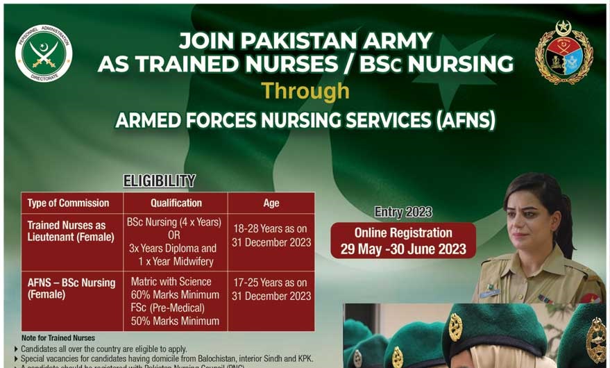 Join Pak Army As Females Lieutenant Jobs 2023 Online Registration