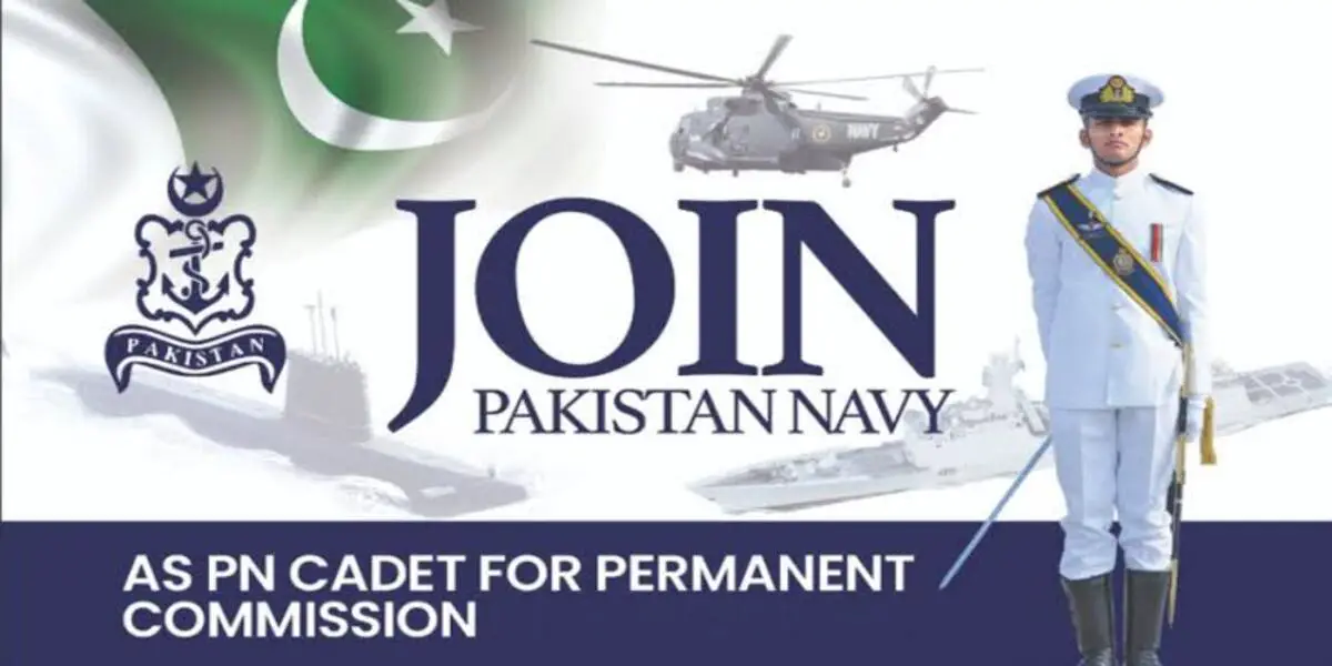 Join Pak Navy 2025 as PN CADET Permanent Commission 2026-A