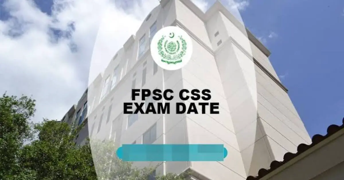 FPSC Announced CSS Date Sheet for 2024 Exams FPSC Announced CSS Date Sheet for 2024 Exams