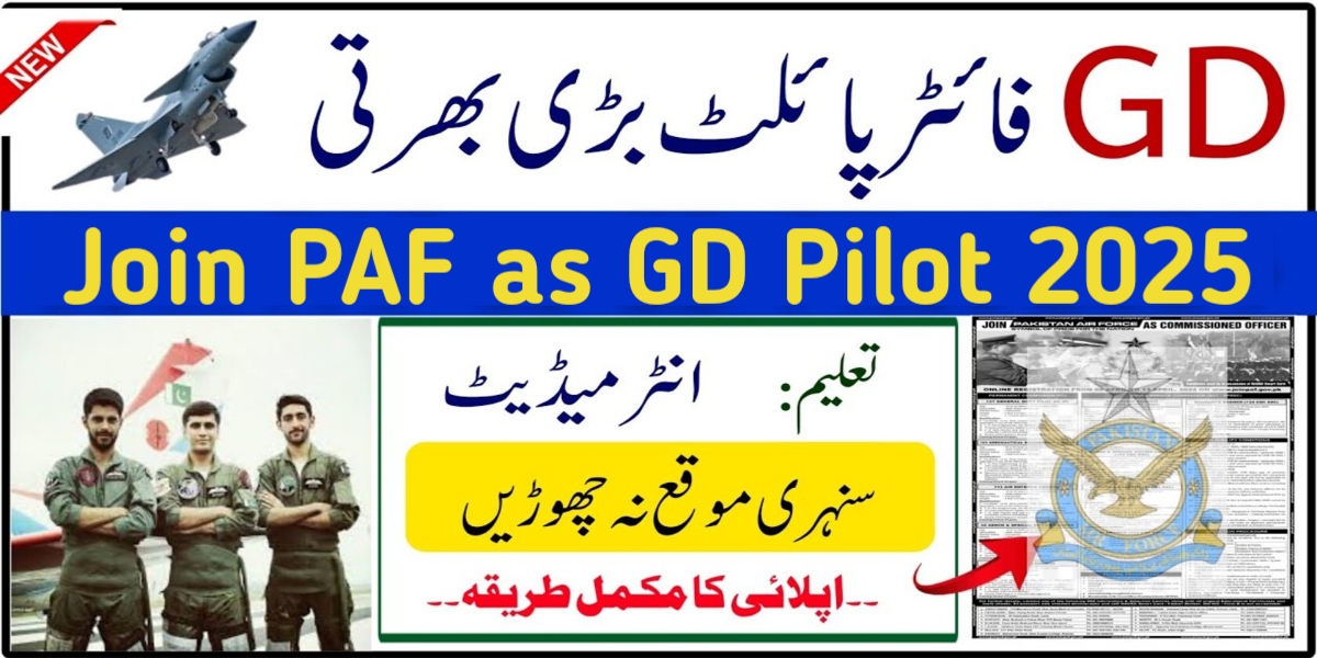 Join PAF Jobs 2025 as GD Pilot | Online Apply